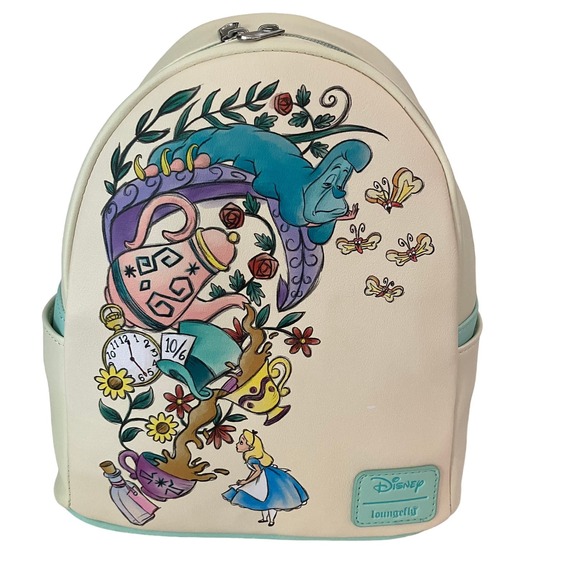 Loungefly | Bags | Loungefly Alice In Wonderland Mad Tea Party Mini ...
